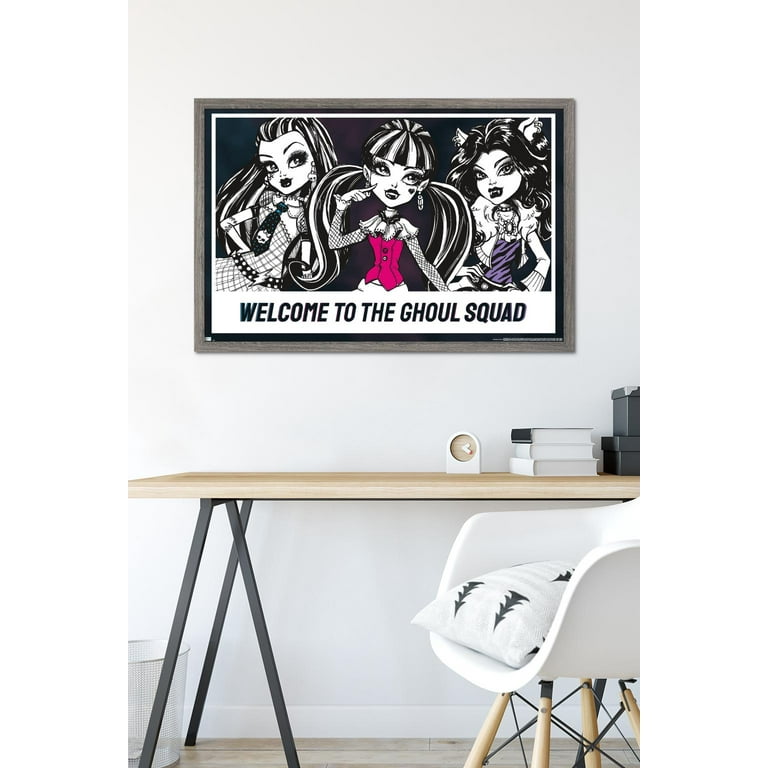 Monster High Wall Stencils