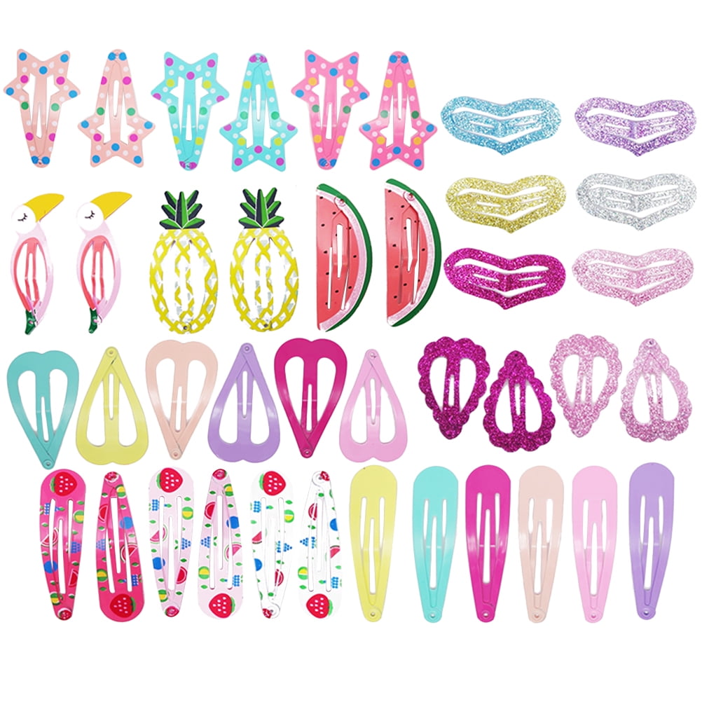 Hair Clips Girls Toddler Little Girl Accessories Fruit Animal Kids ...