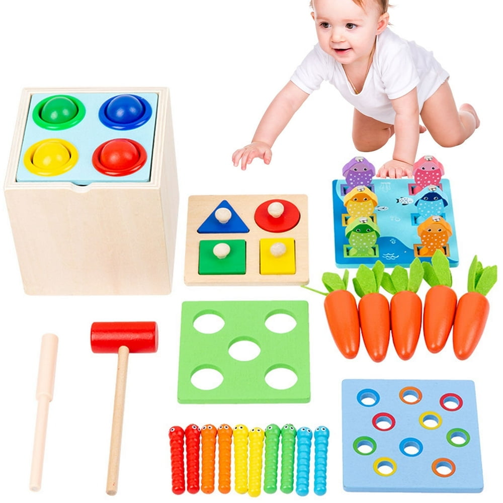 Click here for Generic Montessori Learning Toys 5 In 1 Baby Busy... prices