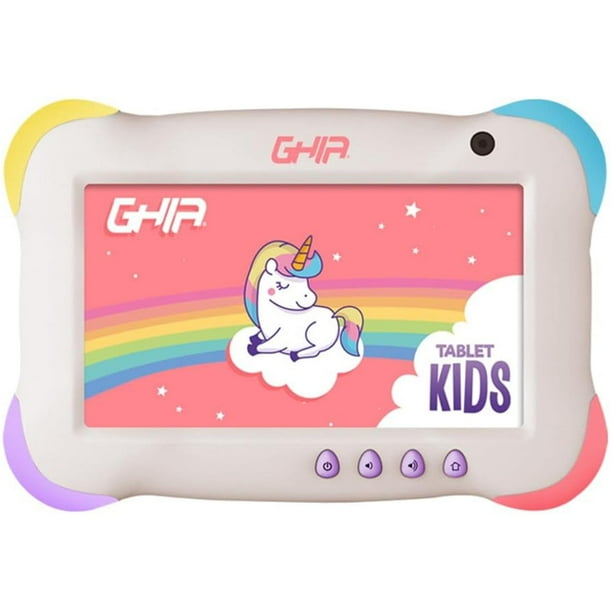 Tablet 7 Pulgadas GHIA Kids 2GB 32GB WiFi Android 13 Unicornio Ghia ...