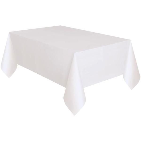 Click here for Unique Pretzels White Solid Rectangular Plastic Ta... prices