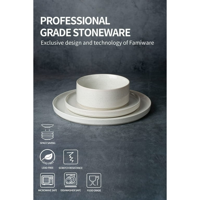 Famiware Star Dinnerware Sets, Plates And Bowls Set For 4,, 48% OFF