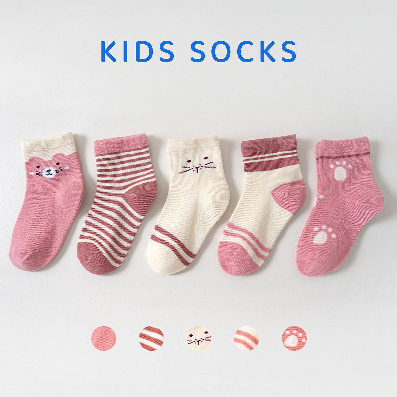 Click here for Babyclothingssale 5pairs/Lot Baby Socks Cute Cat F... prices