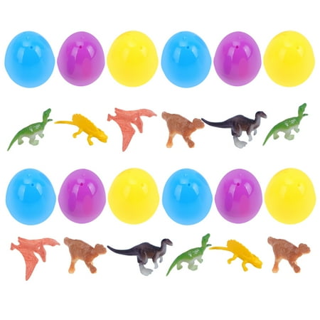12 Set Easter Surprise Egg and Dinosaur Toy Creative Kids Toy ...