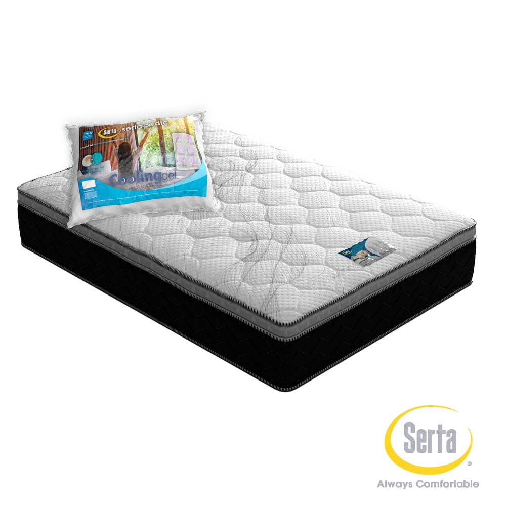 Colchón Individual Serta con Almohada Memory Foam | Bodega Aurrera en línea