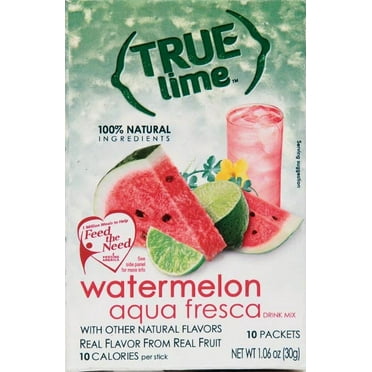 True Lemon Drink Mix, Lemonade, 32 Packets, 1 Box - Walmart.com