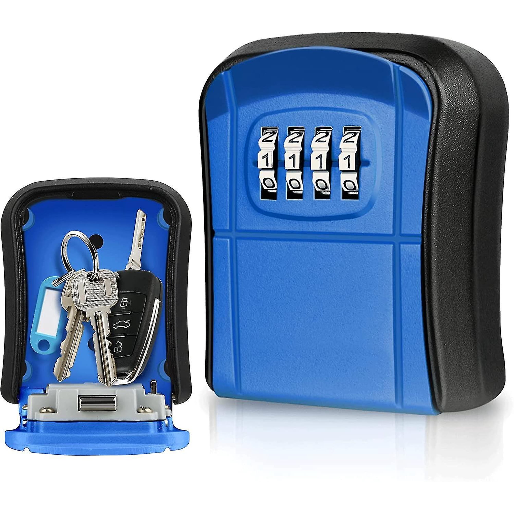 Click here for Meskcv Key Box Wall Mounted Mini Outdoor Key Safe... prices