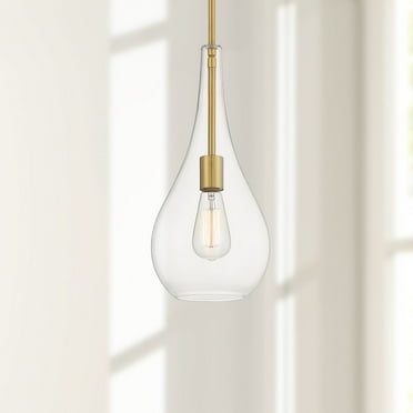 Possini Euro Design Portico Gold Mini Pendant Lighting 5" Wide Modern ...