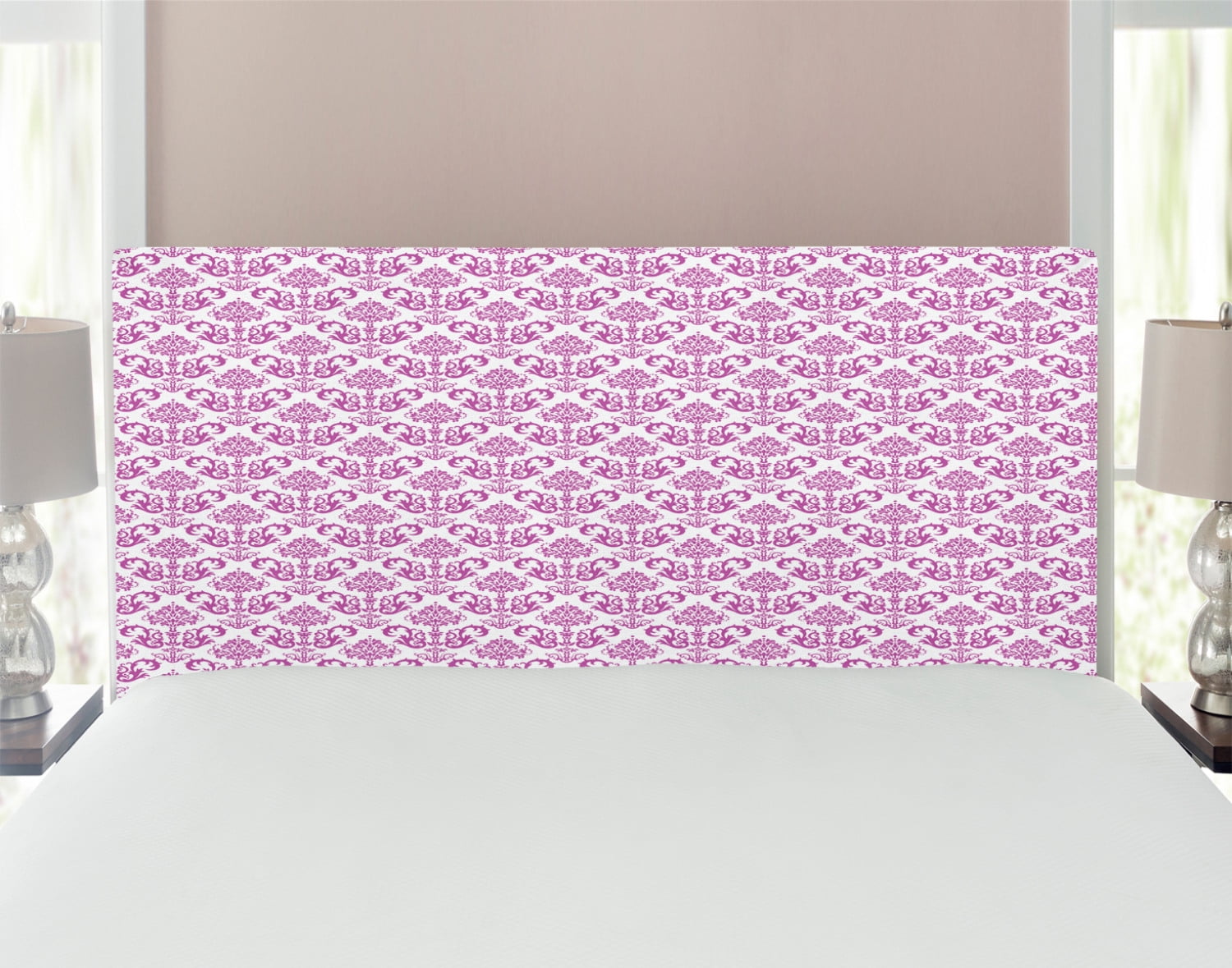 Victorian Headboard, Floral Lavender Color Bloom Blossoms Flowering ...