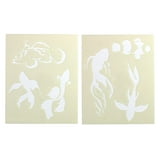 Tropical Fish Stencils- Mylar 2 Pieces of 14 Mil 8" X 10" Painting ...