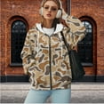 Garronmavis Duck Camo Women Hoodies Oversized Sweatshirts Warm ...