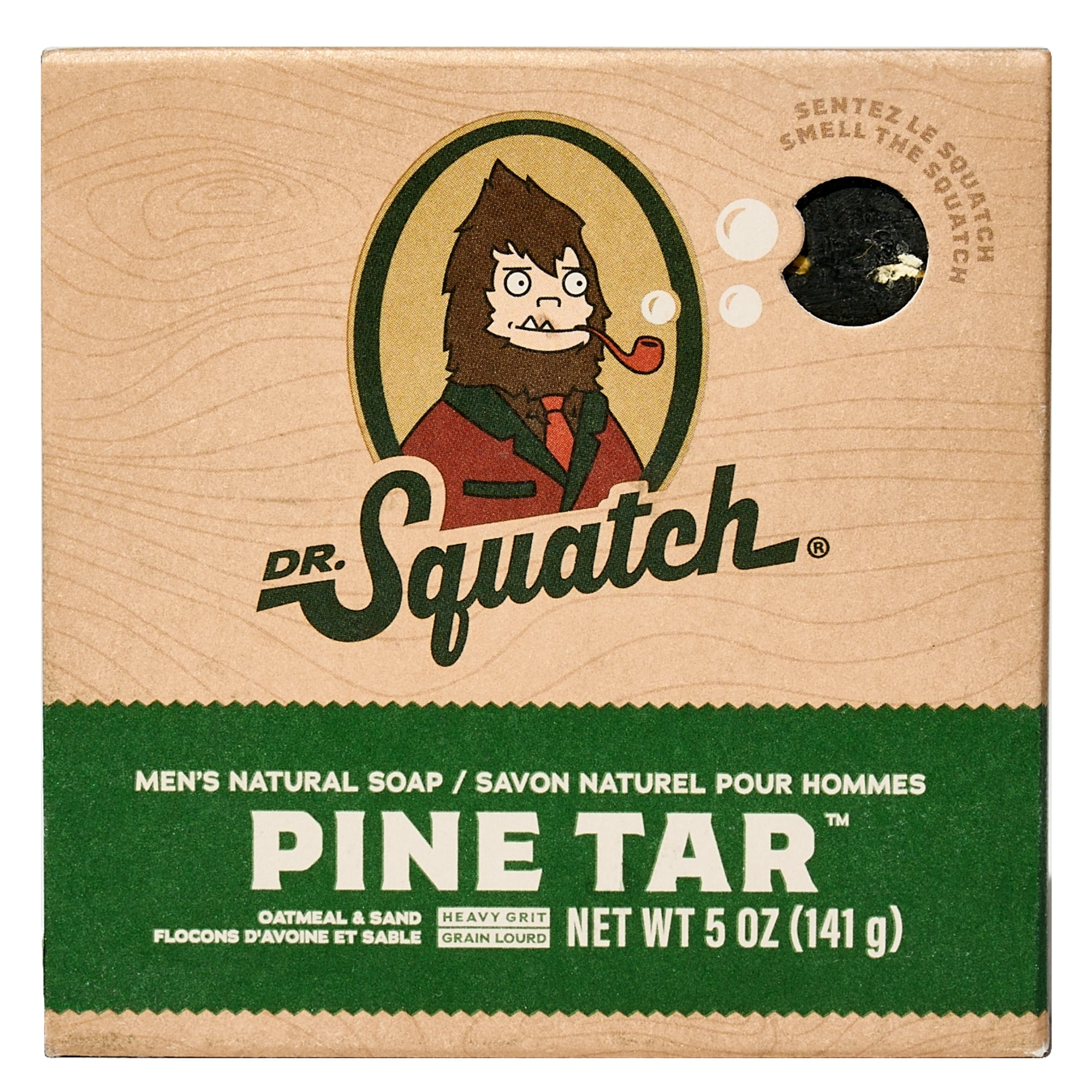 Click here for Dr. Squatch Natural Bar Soap Pine Tar 5 Oz prices