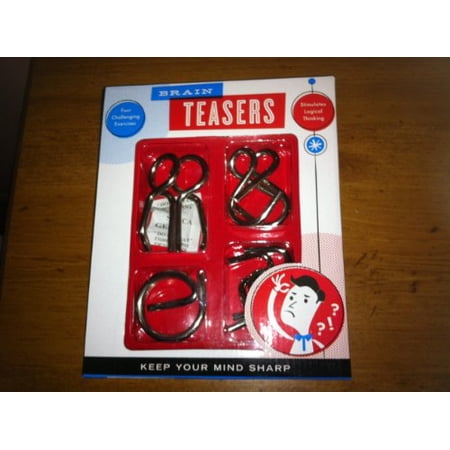 Brain Teaser 4 Metal Disentanglement Puzzles ~ Physical Steel ...