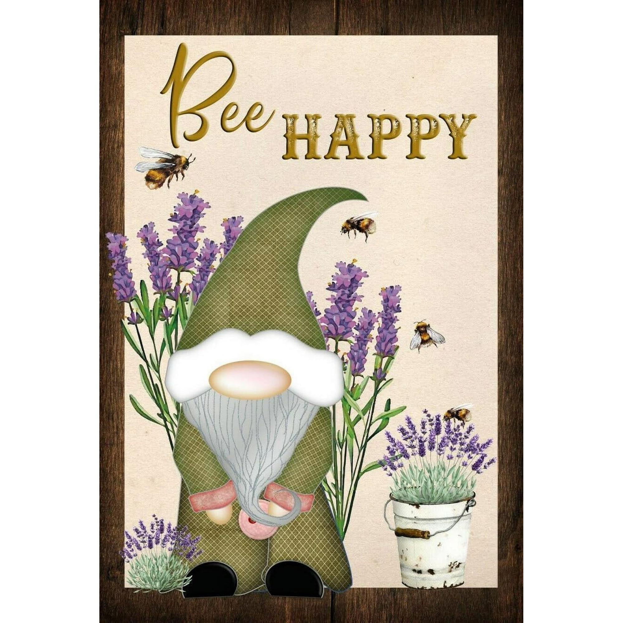 Click here for Wipblak Jigsaw Puzzles For Adults Bee Happy Gnome... prices