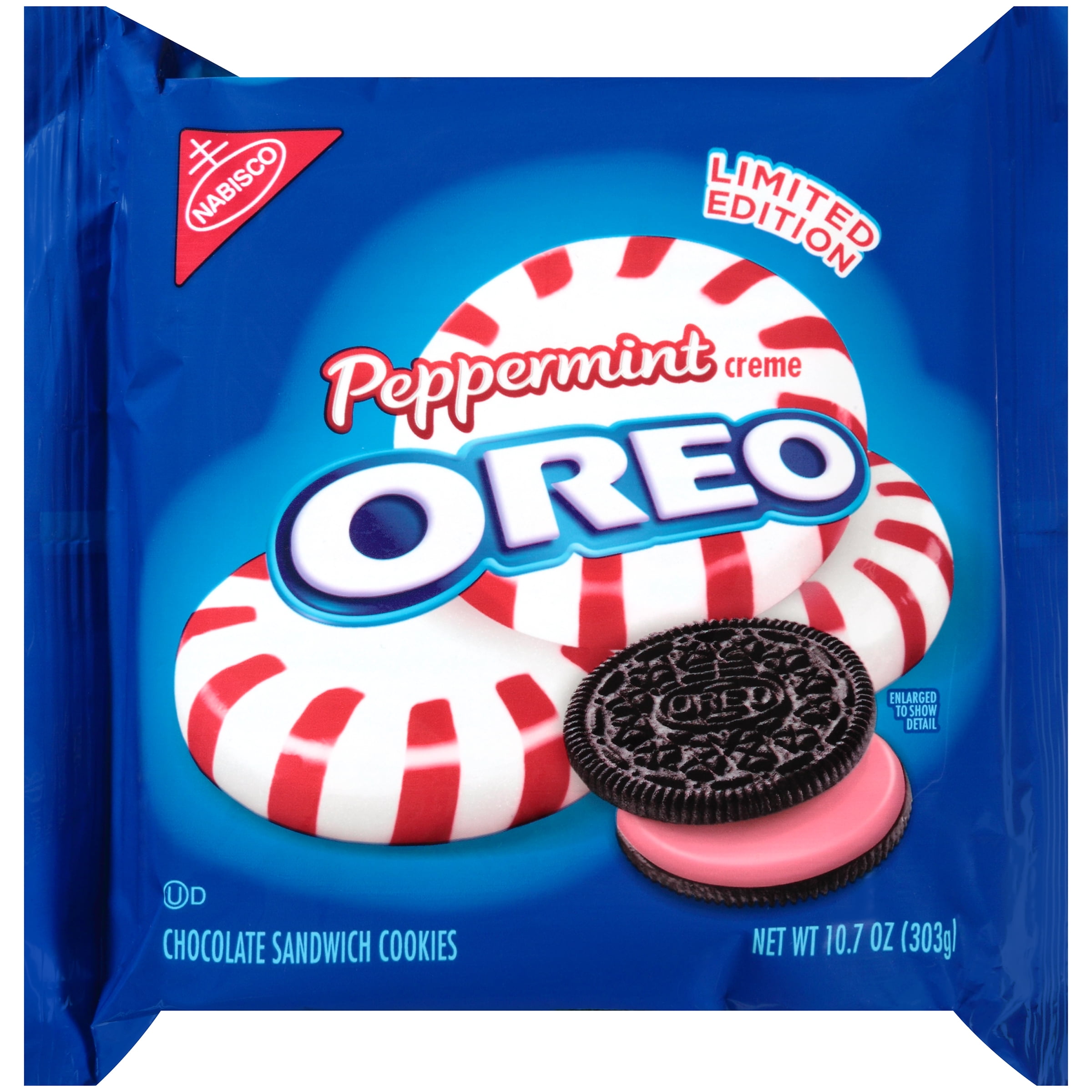 Nabisco Oreo Peppermint Creme Cookies, 10.7 Oz. - Walmart.com - Walmart.com Nabisco Oreo Peppermint Creme Cookies, 10.7 Oz. - Walmart.com - Walmart.com