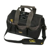 Clc Tech Gear Led Lighted 14 In. Bigmouth Tool Bag - Walmart.com