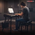 5 Core keyboard Stand Adjustable Electric Digital Piano Synth Holder ...