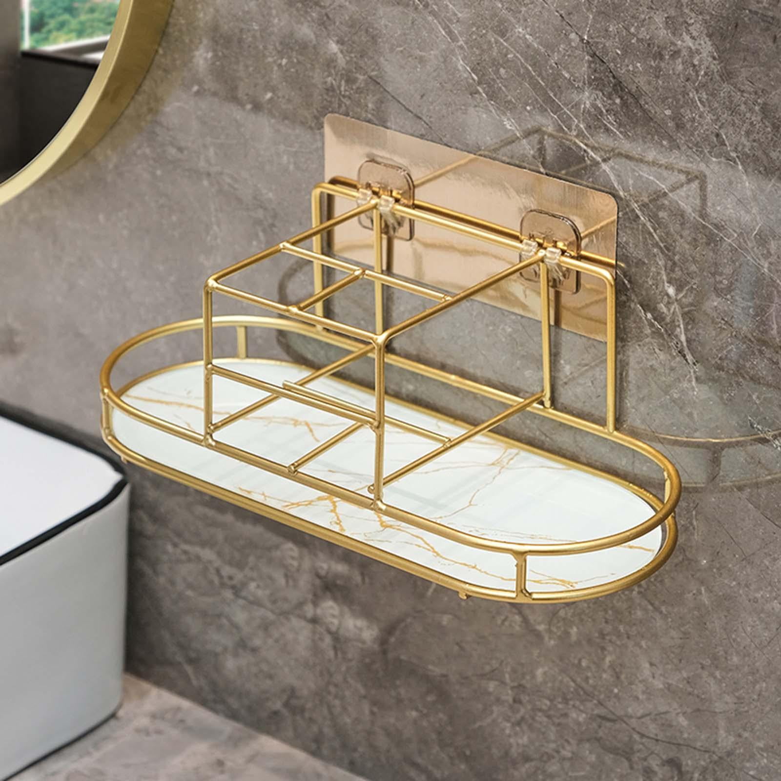 Wall Mounted Toothpaste Stand Rack Organizer Countertop Accessories ...