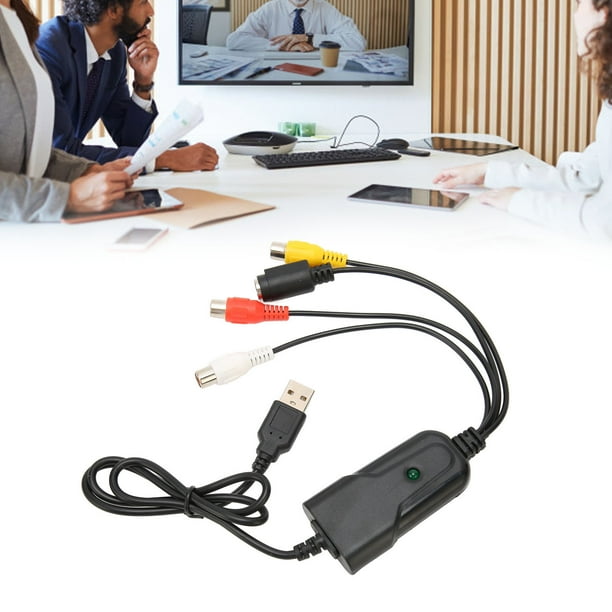 Video Capture Card Device, To USB Sound Video Converter Compact Multi ...