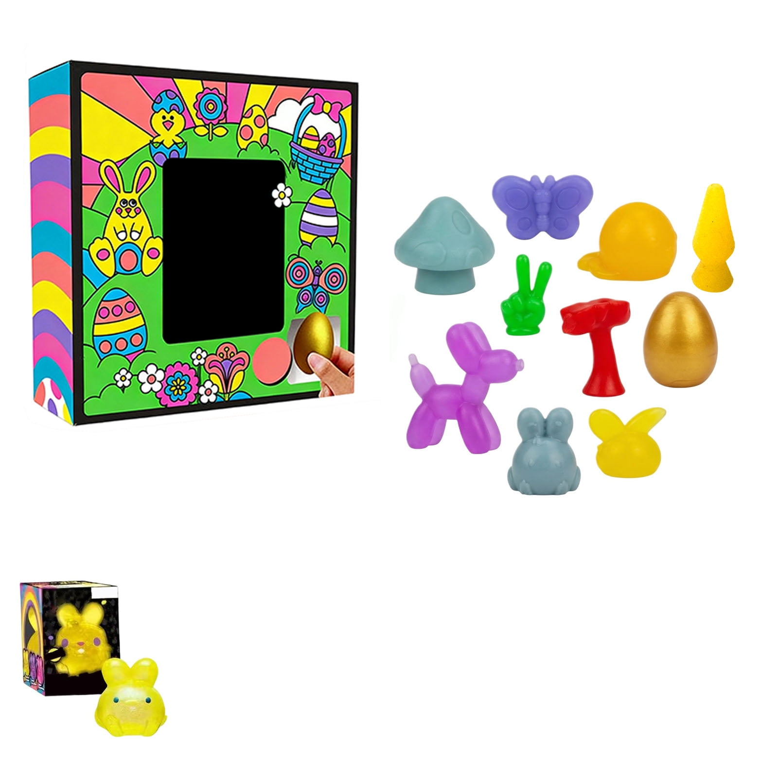 Click here for Rqyqte 2026 Easter Golden Egg Hunt Set 11-Pack  Sq... prices