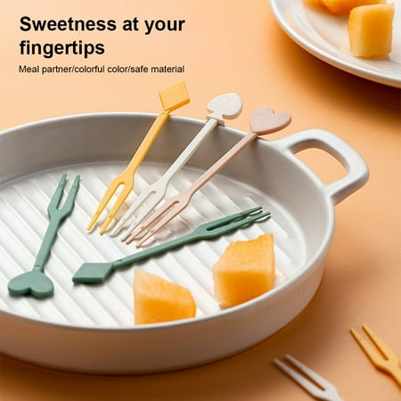 Pack of 36 Fruit Forks Cake Salad Dessert Snacks Picks Party Cupcake ...