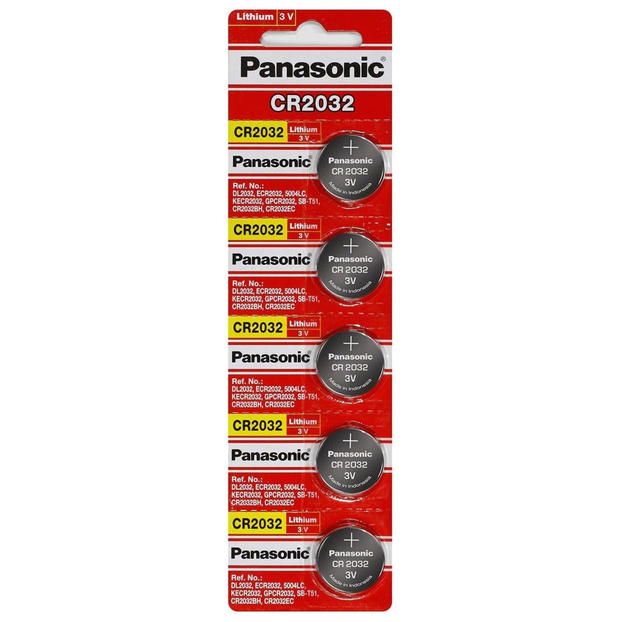 Click here for 5 X Panasonic 2032 Batteries  3v Lithium Cr2032 prices