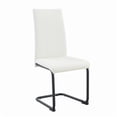Contemporary Round Dining Table and Chairs for 6, White Marble Look ...