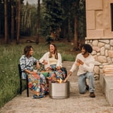 Muskoka Portable 19.5" Stainless Steel Smokeless Wood Burning Camping ...