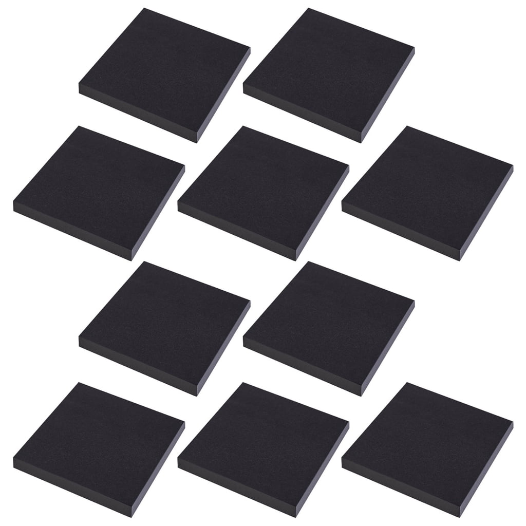 10 Pads Simple Sticky Notes Square Black Sticky Marker Sticky Notes Fun ...