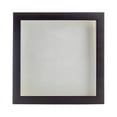 12x12 Shadow Box Frame Brown Walnut Wood | With a 3/4" Usable Display ...