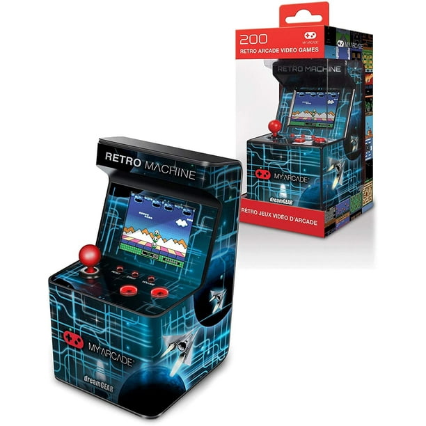 Retro Machine Arcade Mi sala de juegos My Arcade 200 juegos | Walmart ...