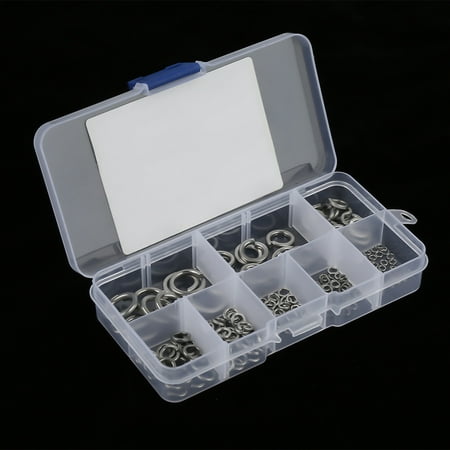 Spring Washers Assortment Kit, M2-M10 Stainless Steel Spring Wave ...