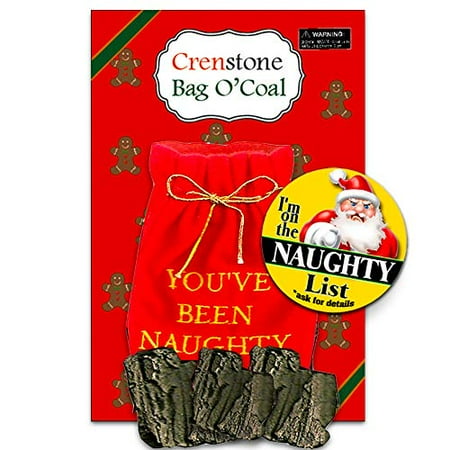 Caufields Christmas Lump of Coal Naughty (with Gift Bag) | Walmart Canada
