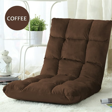 Easy Lounge, Padded Floor Chair Foldable, Comfortable Seat Cushion With ...