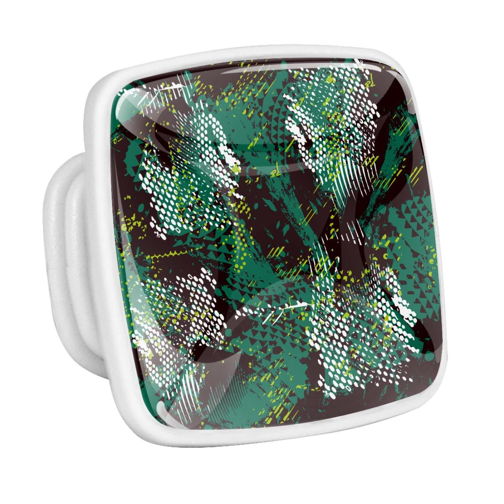 4PCS Square Cabinet Fluorescence Knob Glowing in the Dark Furniture ...