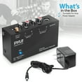 Pyle Pro PP555 Compact Stereo Phonograph Turntable Pre Amplifier Audio System - Walmart.com