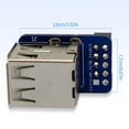 Computer Mainboard 9 Pin Processor Board With Double USB version ...