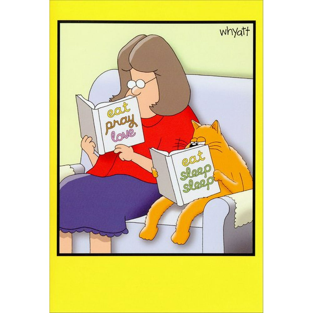 Nobleworks Eat Sleep Sleep Funny / Humorous Tim Whyatt Birthday Card ...