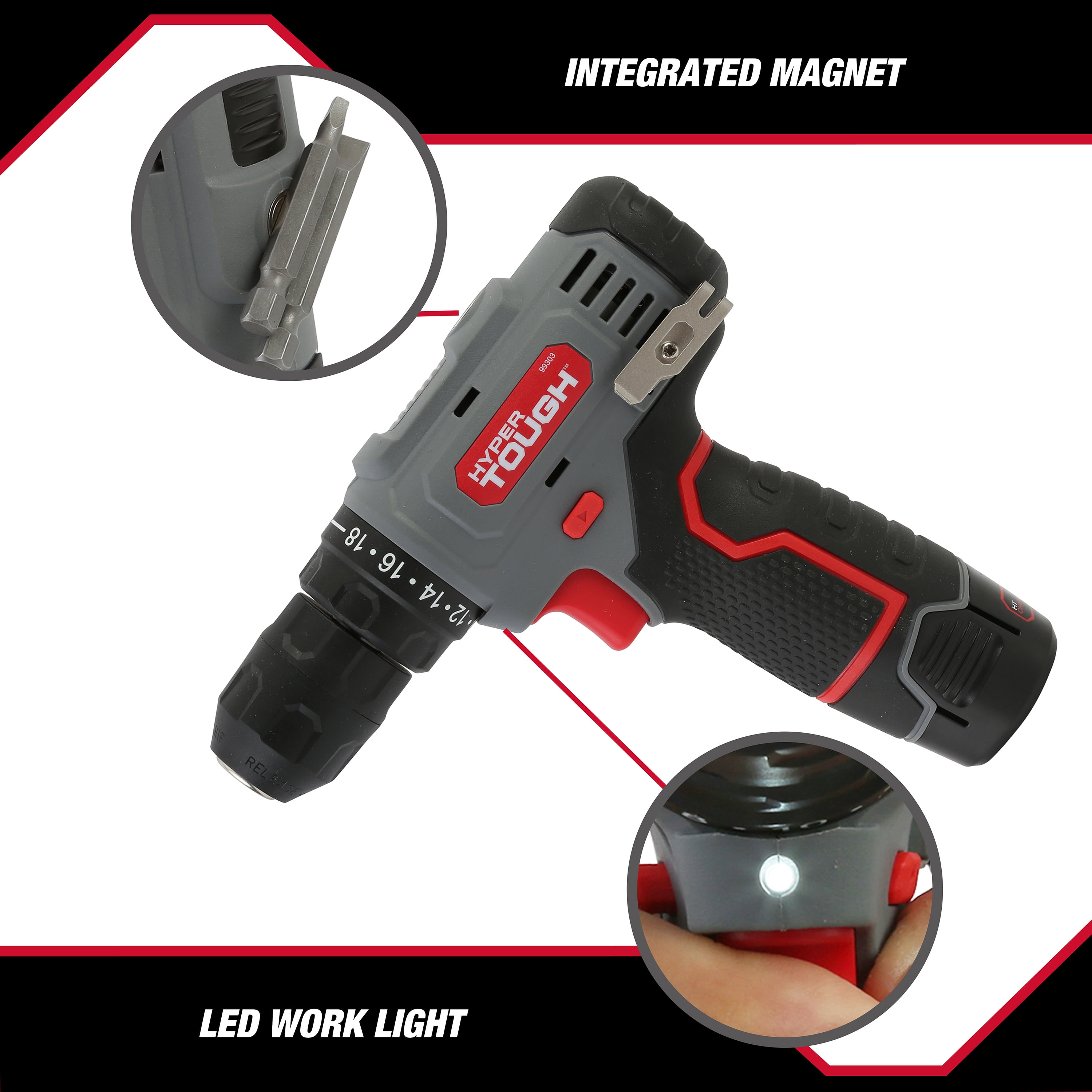 Hyper Tough 12V Max* Lit-Ion Cordless 3/8-inch Drill Driver, 42% OFF Hyper Tough 12V Max* Lit-Ion Cordless 3/8-inch Drill Driver, 42% OFF