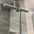 Adjustable Shower Squeegee Glass Clean Scraper Washing Wiper Hanger ...