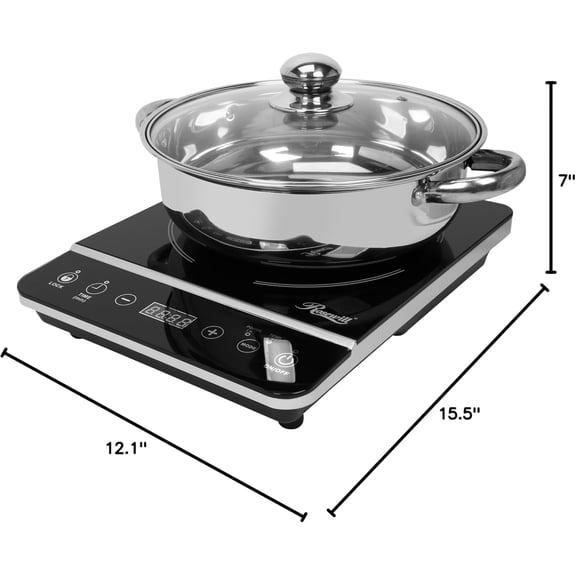 Eurodib C1823 1800-Watt Portable Induction Cooktop - Walmart.com