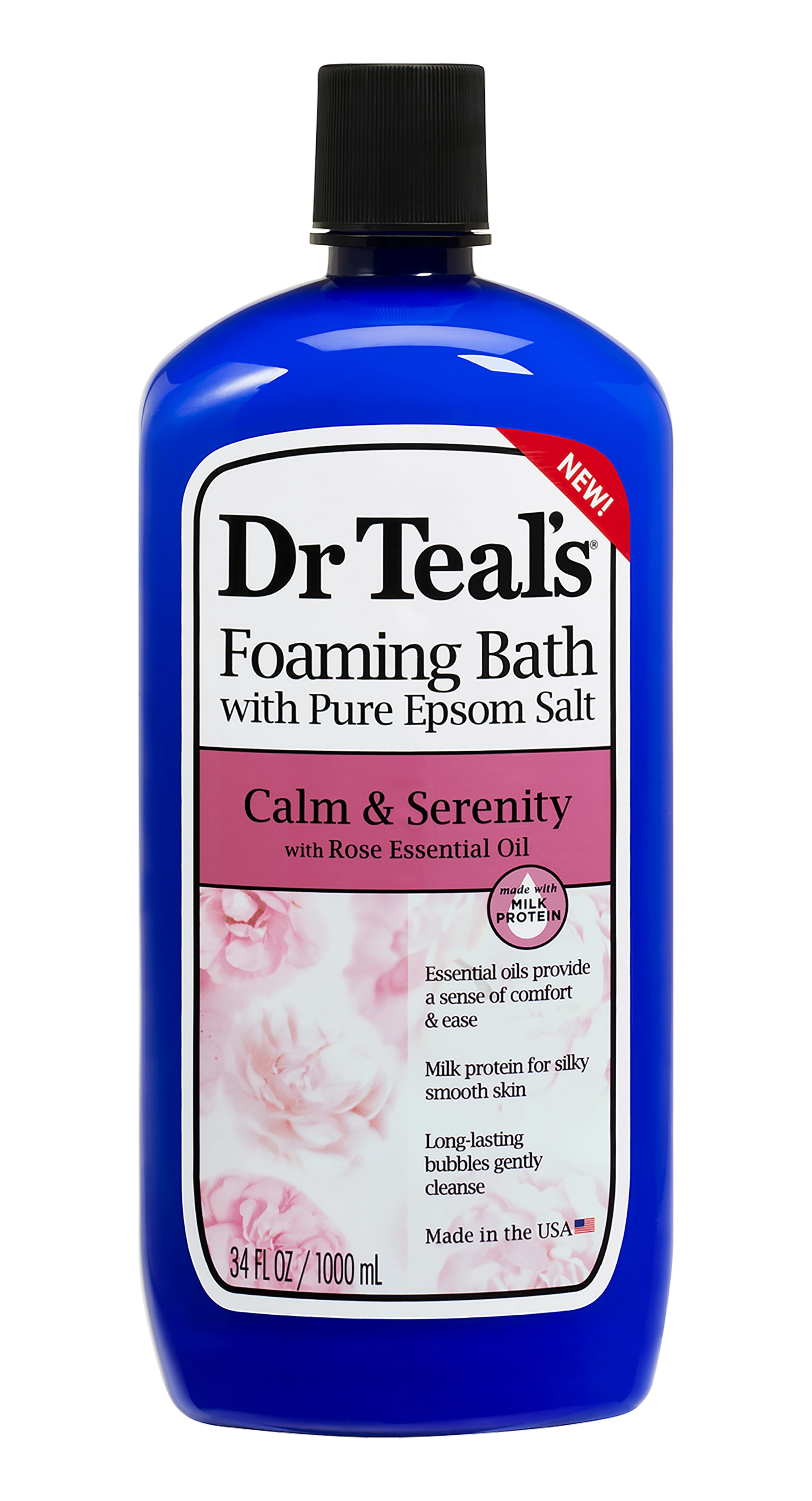Dr Teal s Calm Serenity Foaming Bubble Bath With Rose Essential Oil Dr Teal s Calm Serenity Foaming Bubble Bath With Rose Essential Oil