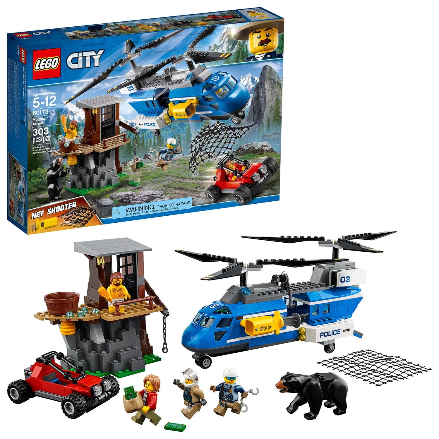 Click here for Lego City Mountain Arrest 60173 Building Kit (303... prices