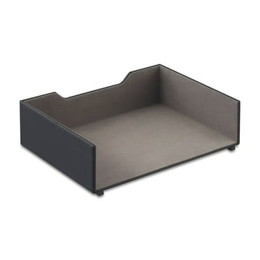 Innovative Storage Designs Stackable Letter Trays, Black, Pack Of 6 ...