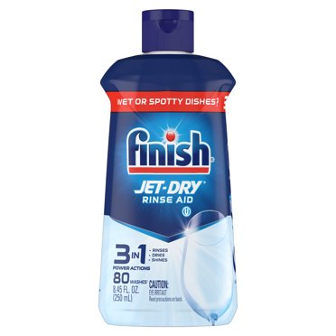 Finish Hard Water, Booster Powder, 14oz, Lemon Sparkle - Walmart.com