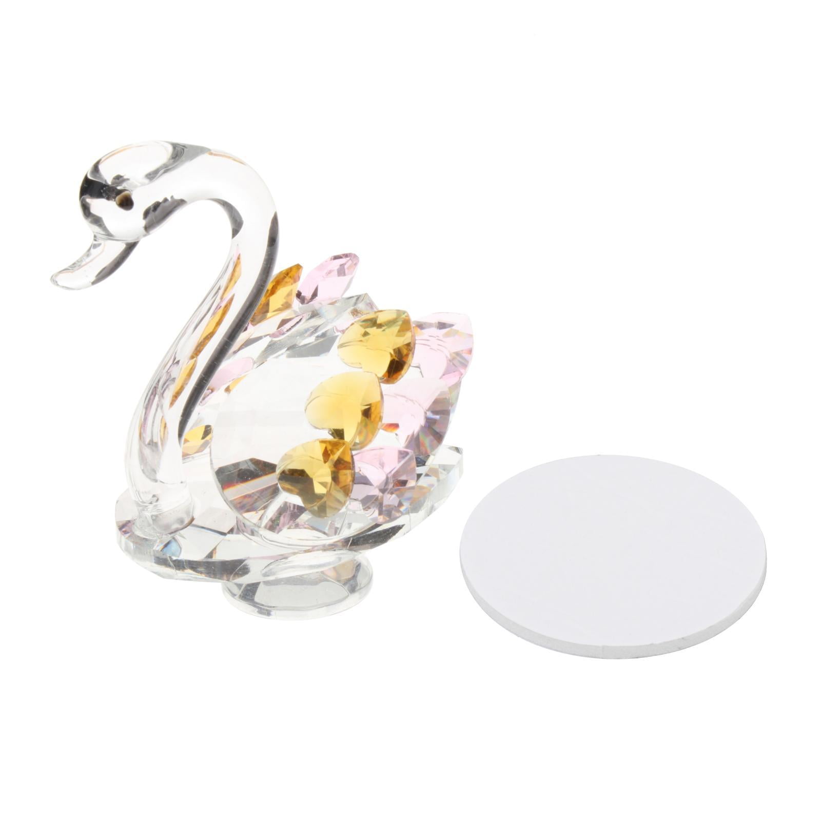 Swan Figurines Collection Paperweights Desk Table Decorations Statues ...