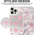 Coquette Bow Phone Case for iPhone 13 Pro Max, Cute Pink Ribbon Bow ...