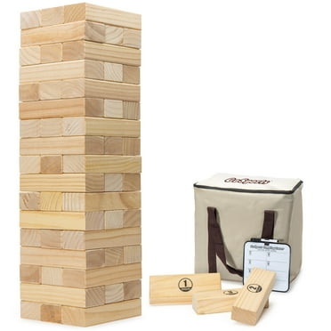 Jenga Giant Family Edition Stacking Game by University Games - Walmart.com