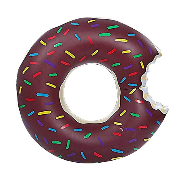 Donut Swim Ring , Funny Pool Ring Toys for Swimming Pool Party and ...