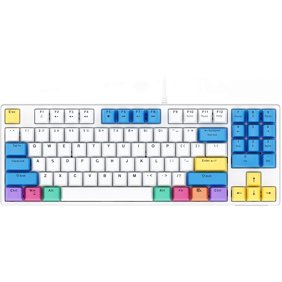 Dutch Keyboard Stickers - Labels - Overlays with Blue Characters for ...